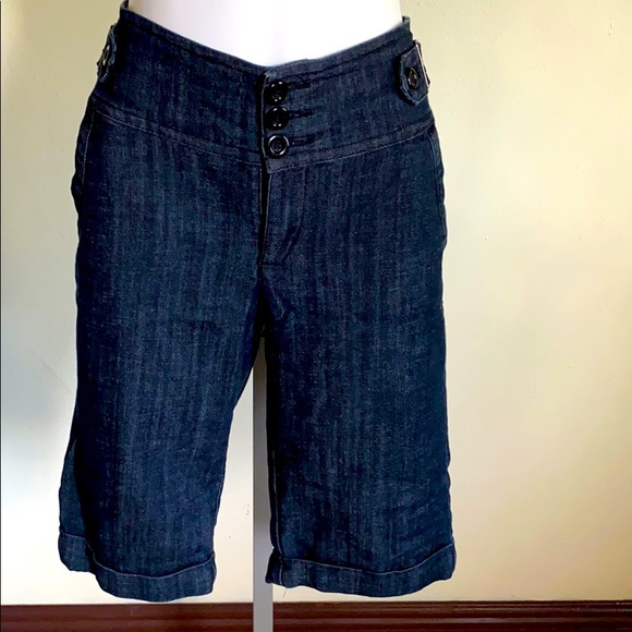 one 5 one | Shorts | One 5 One Authentic Denim Black Bermuda Jeans ...